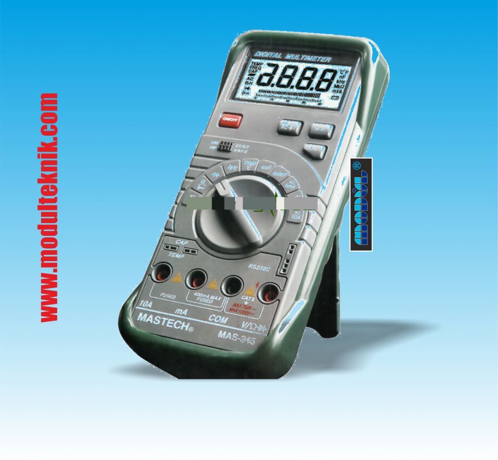 MAS345 DİJİTAL MULTİMETRE | Modül Teknik Kurumsal